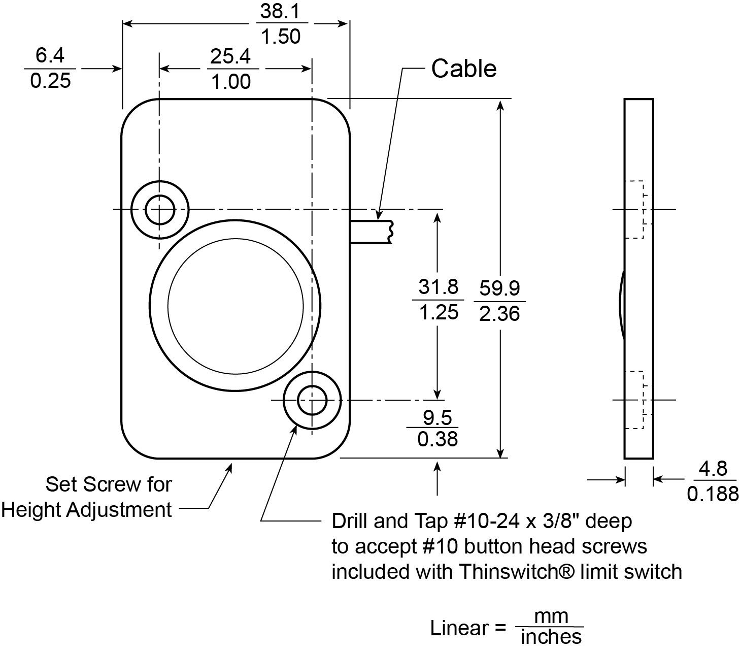 PCS Company - Liquid Resistant Limit Switch