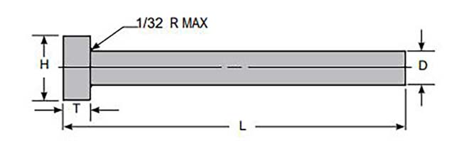 PCS Company - Hardened Throughout® Ejector Pins