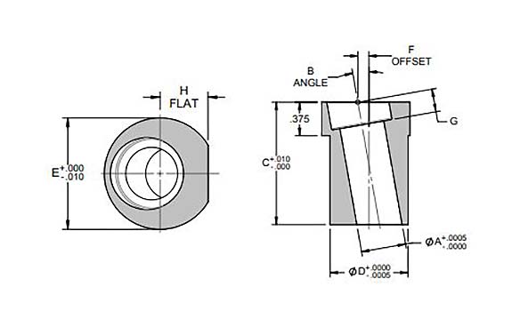 PCS Company - Angle Pin Inserts