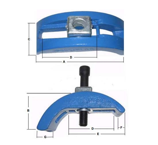 PCS Company - Forged Quick Adjusting Arching Mold Clamps