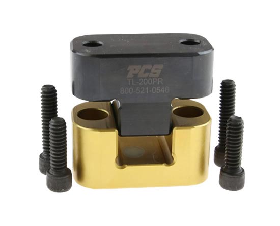 PCS Company - Radius Top Locks - Black and Gold