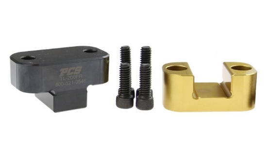 PCS Company - Radius Top Locks - Black and Gold