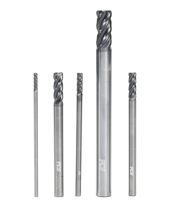 PCS Company - Corner Radius Extended Reach End Mill