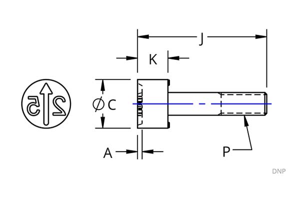 PCS Company - Standard Locking Detent Center Insert